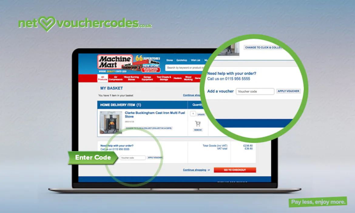 MACHINE MART Discount Code 2022 - 10% Code for November
