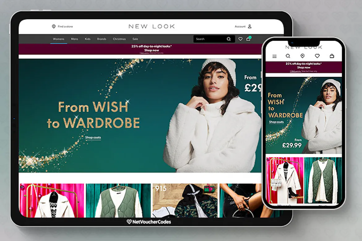NEW LOOK Discount Code: 25% Off in July 2023